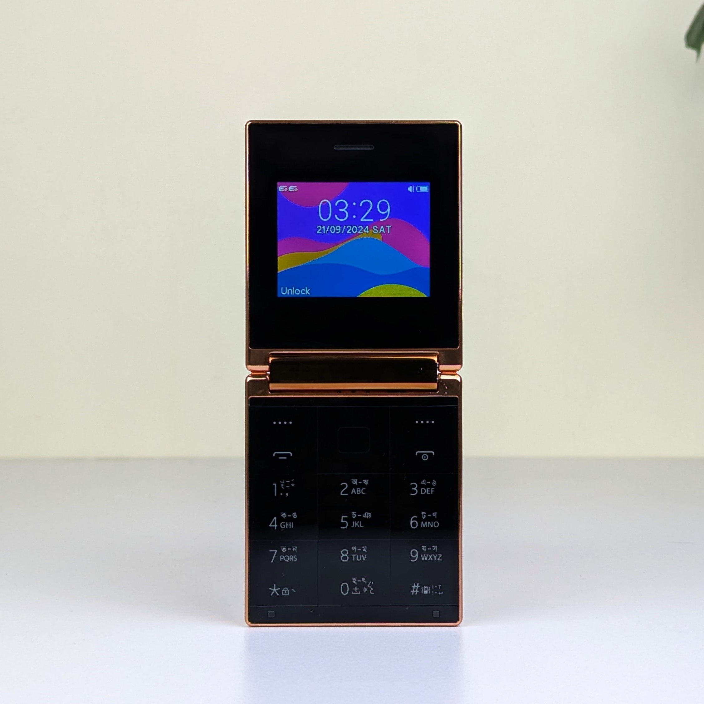 Itel Flip 1 Folding Feature Phone with Dual Sim